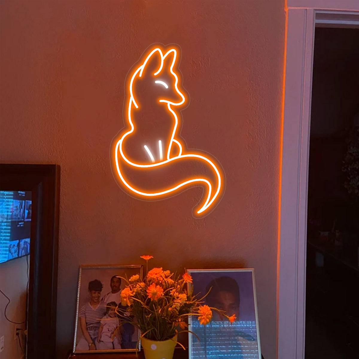 Fox led neon sign – diy-neon